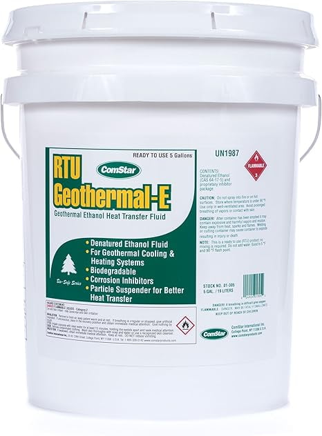 Comstar RTU Geothermal - E, Heat Transfer Fluid, Specially Formulated ...