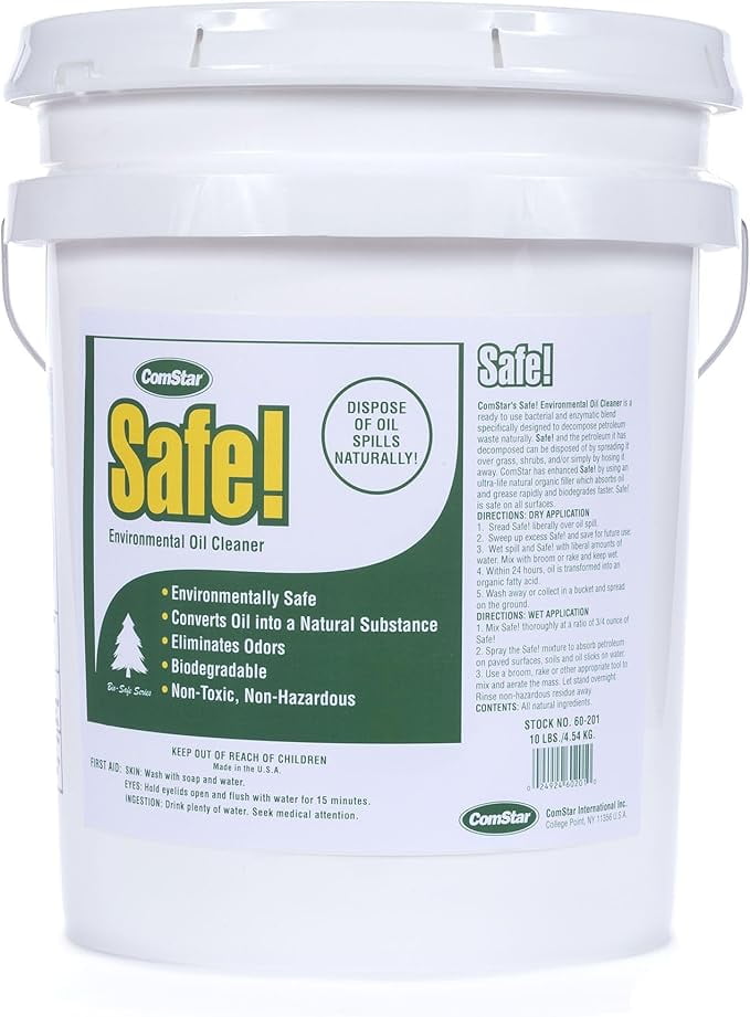 Comstar Safe! Bacteria Oil Spill Eater, Fast-Acting Enzymatic Formula ...