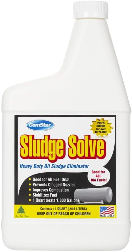 Comstar Sludge Solve, Heavy Duty Oil Sludge Eliminator, Breaks Down ...