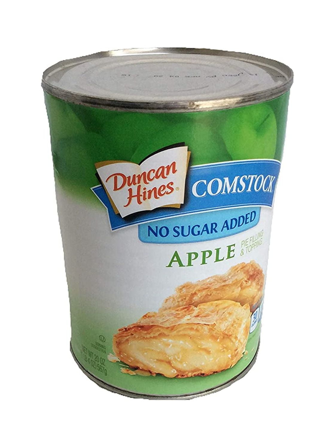 Comstock, No Sugar Added, Apple Pie Filling and Topping, 20oz Can (Pack ...