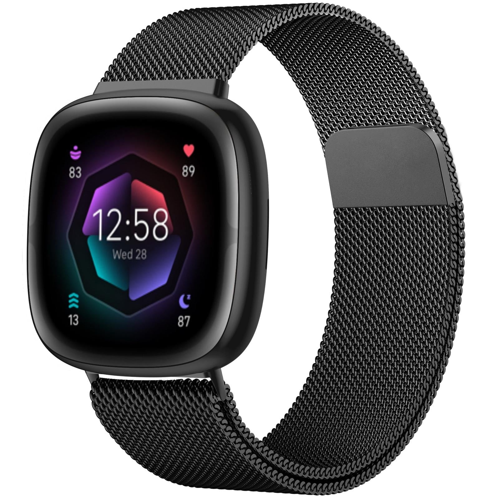 Comvin Compatible with Fitbit Versa 4/Versa 3/Sense/Sense 2 Bands for ...