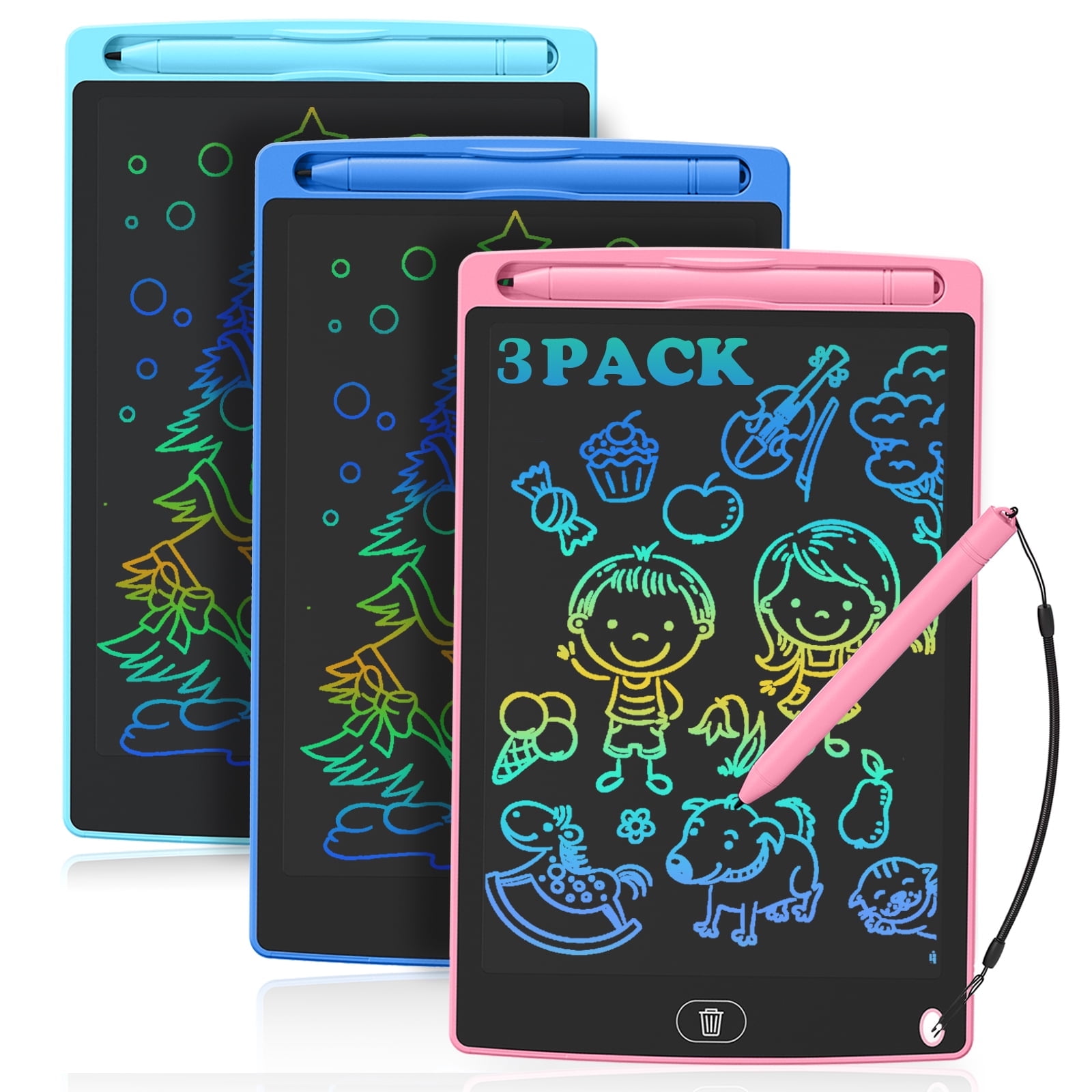 Comvin LCD Writing Tablet for Kids,12 inch Drawing Tablet Colorful ...