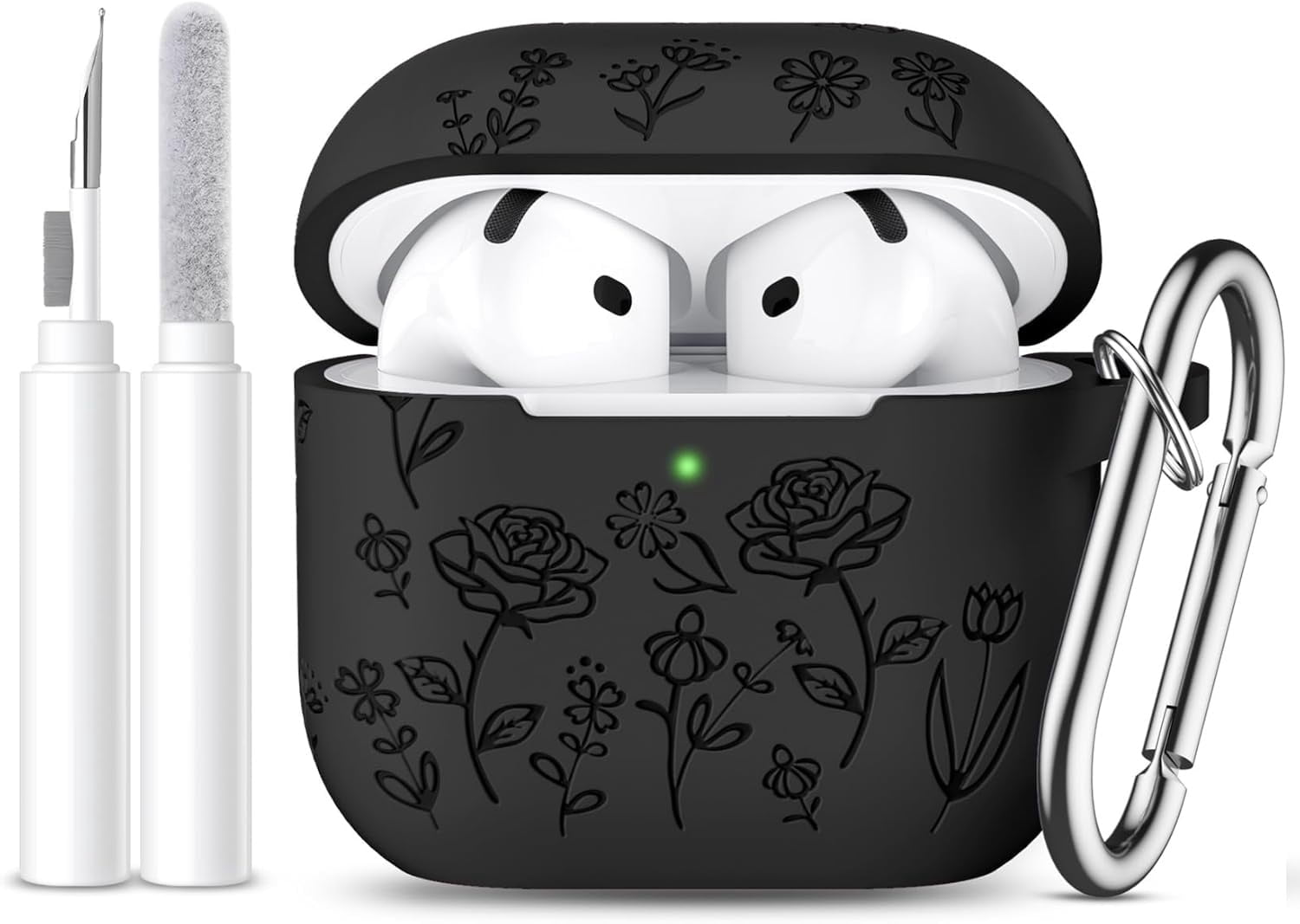 Comvin For Airpods 4 Case Cover for Women with Cleaner Kit, Cute ...