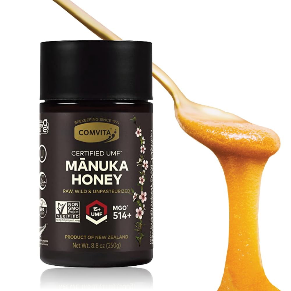 Comvita Manuka Honey (UMF 15+, MGO 514+) New Zealand’s #1 Manuka Brand ...