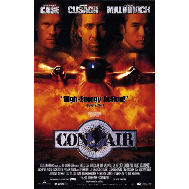 Con Air - movie POSTER (Style A) (11" x 17") (1997) - Walmart.com