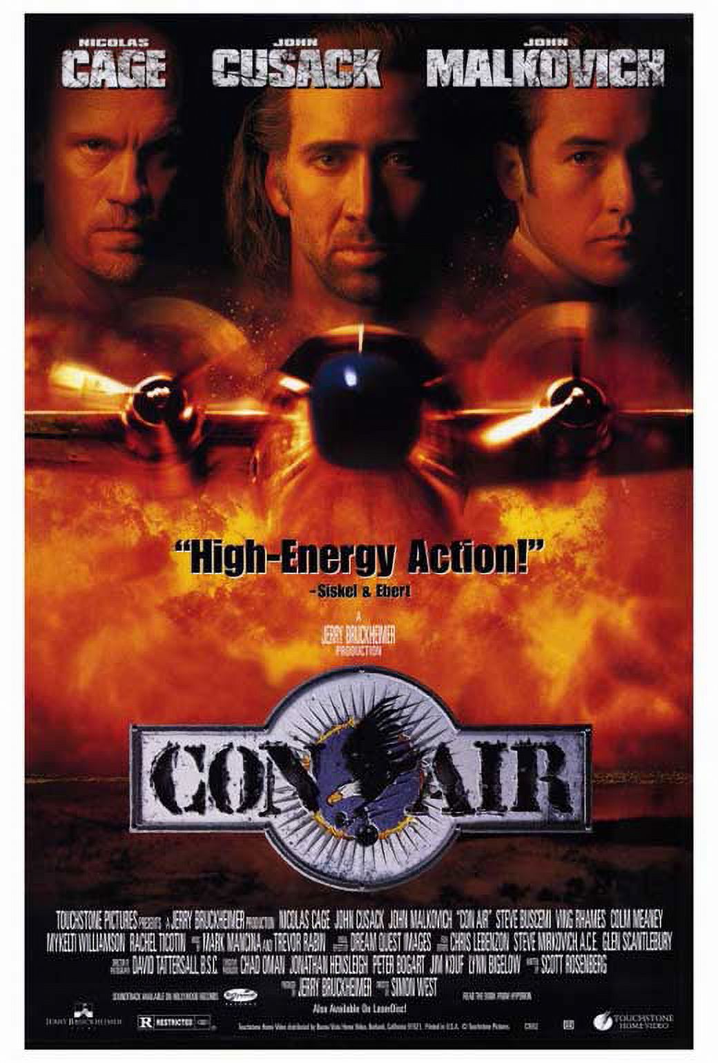 Con Air - movie POSTER (Style A) (27" x 40") (1997) - Walmart.com