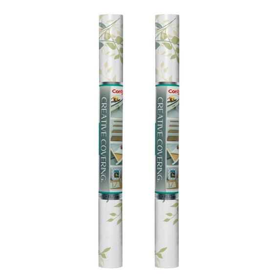 Con-Tact Adhesive 2 Count Shelf Liner Contact Paper for Drawers, Fridge ...