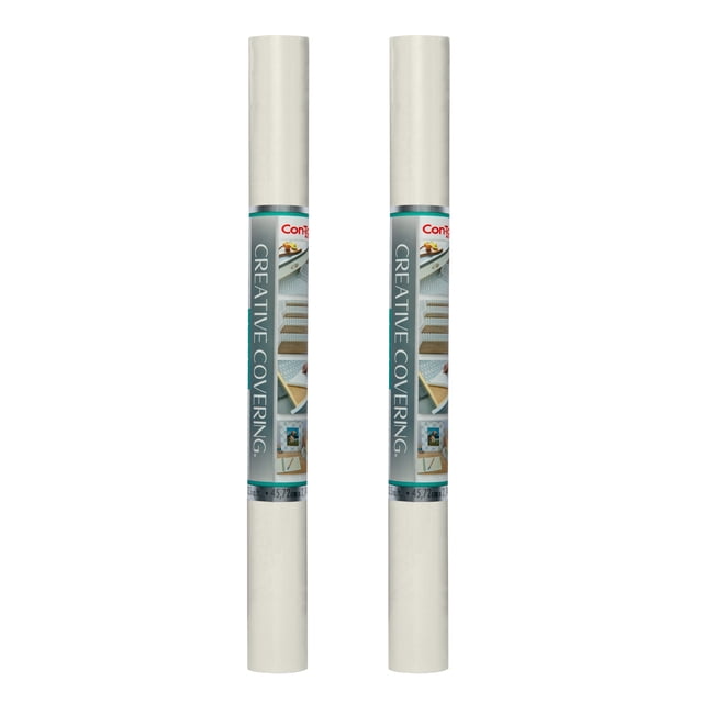 Con-Tact Adhesive 2 Count Shelf Liner Contact Paper for Drawers, Fridge ...