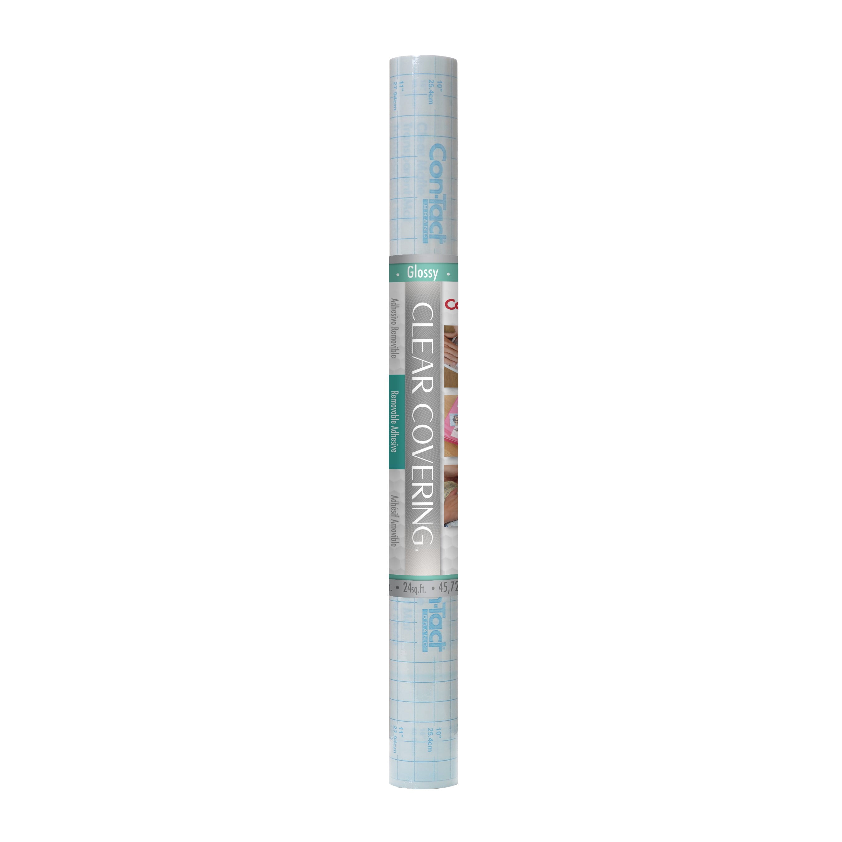 Con-Tact Brand Clear Glossy Contact Adhesive Protective Liner to Cover ...