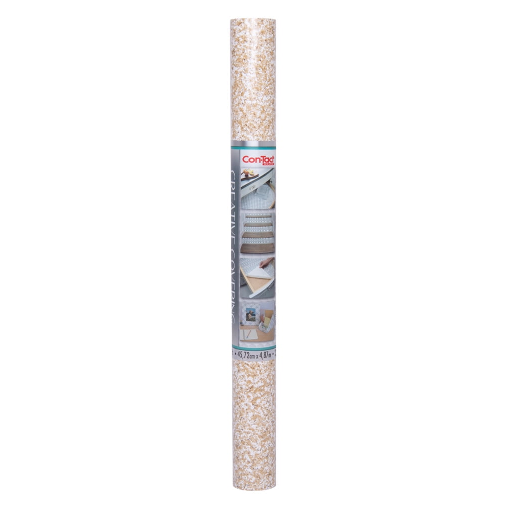 Con-Tact Brand 18in x 16ft Adhesive Shelf Liner, Beige Granite ...