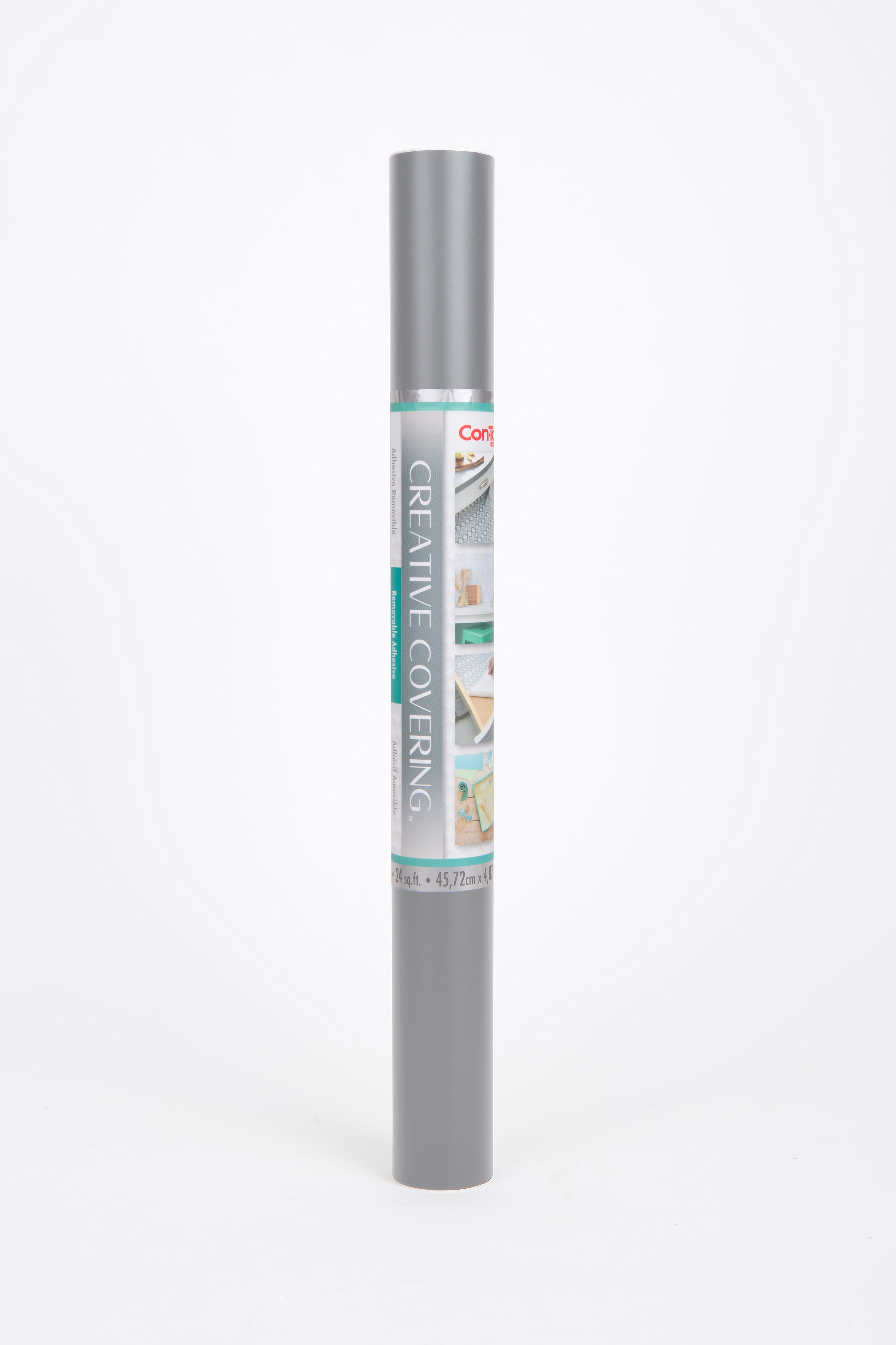 Con-Tact Brand Contact paper Adhesive Shelf Liner 18 in x 16ft, Slate ...