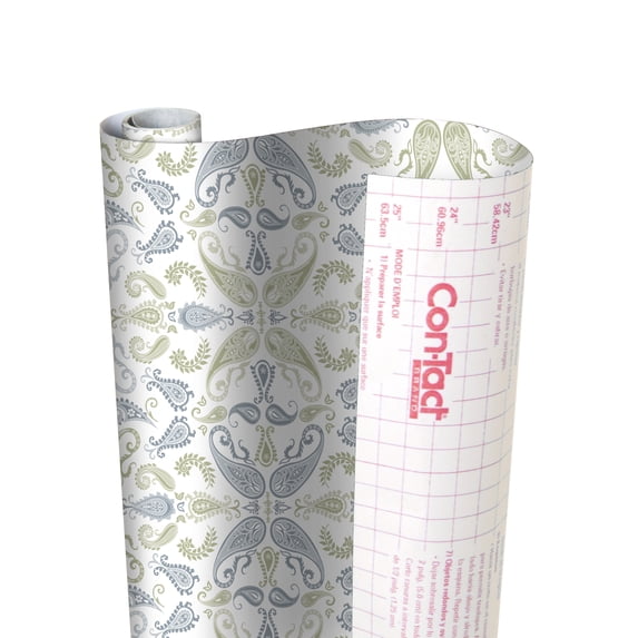 Con-Tact Brand Contact Paper Adhesive Shelf Liner 18 in x 9 ft Abbey ...