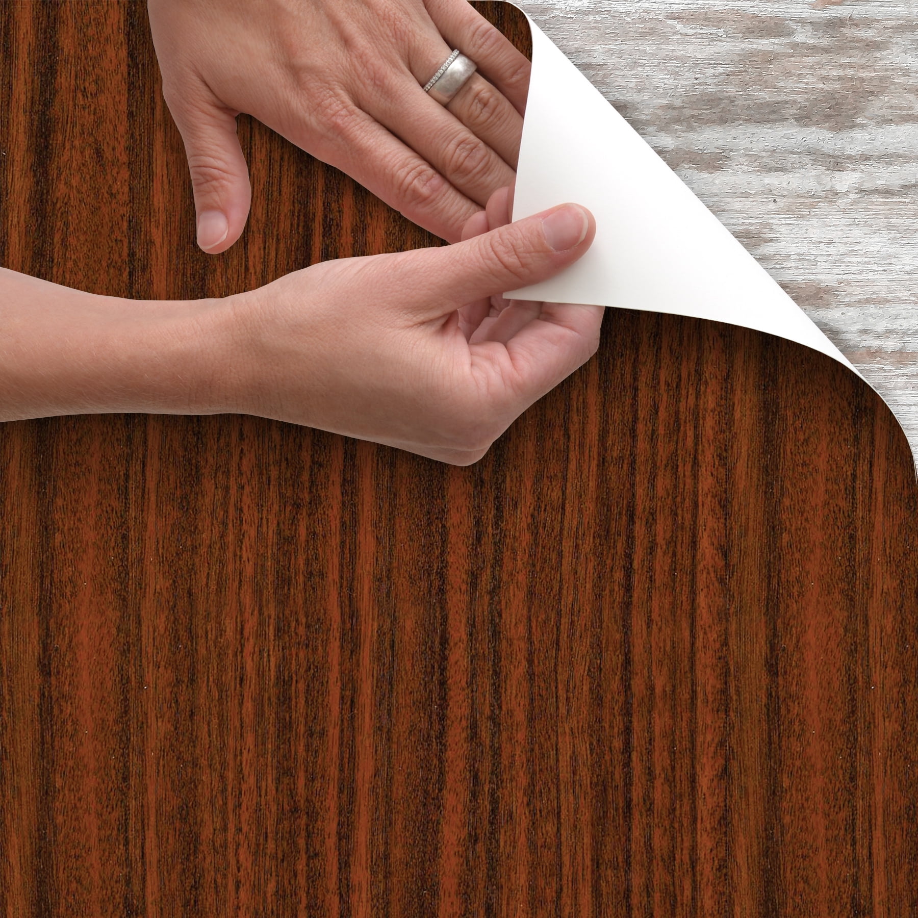 Con-Tact Brand Self-Adhesive Vinyl Shelf and Drawer Liner, Walnut ...
