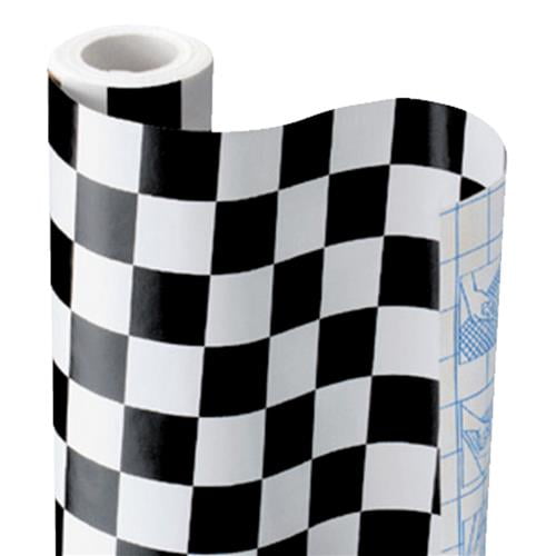 Con-Tact Creative Covering Self-Adhesive Shelf Liner 18"X15' BLACK ...
