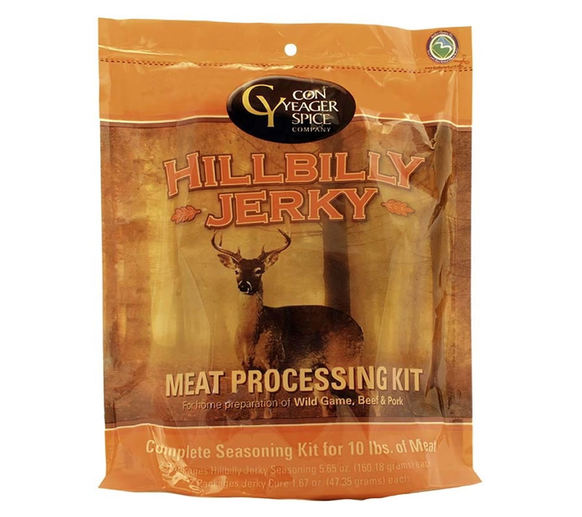 Con Yeager Hillbilly Homemade 10lbs Meat Jerky Processing Kit #40418 ...