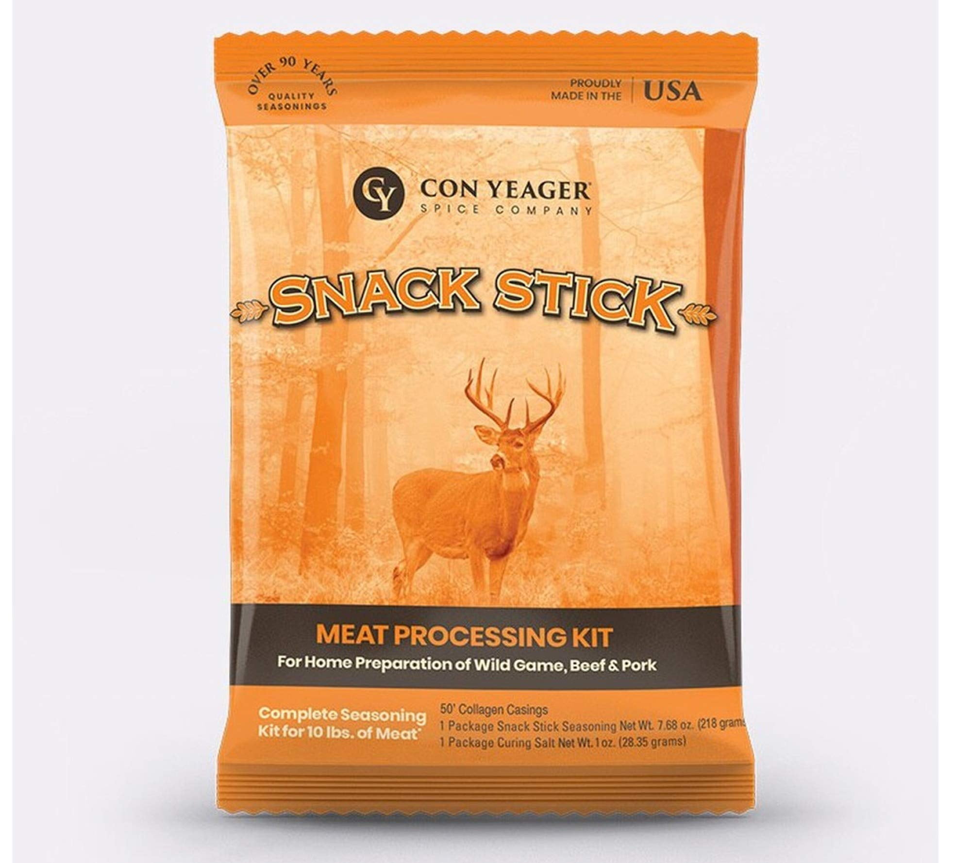 Con Yeager Spice Snack TMA2 Sticks 10 Pounds of Meat Processing Kit ...