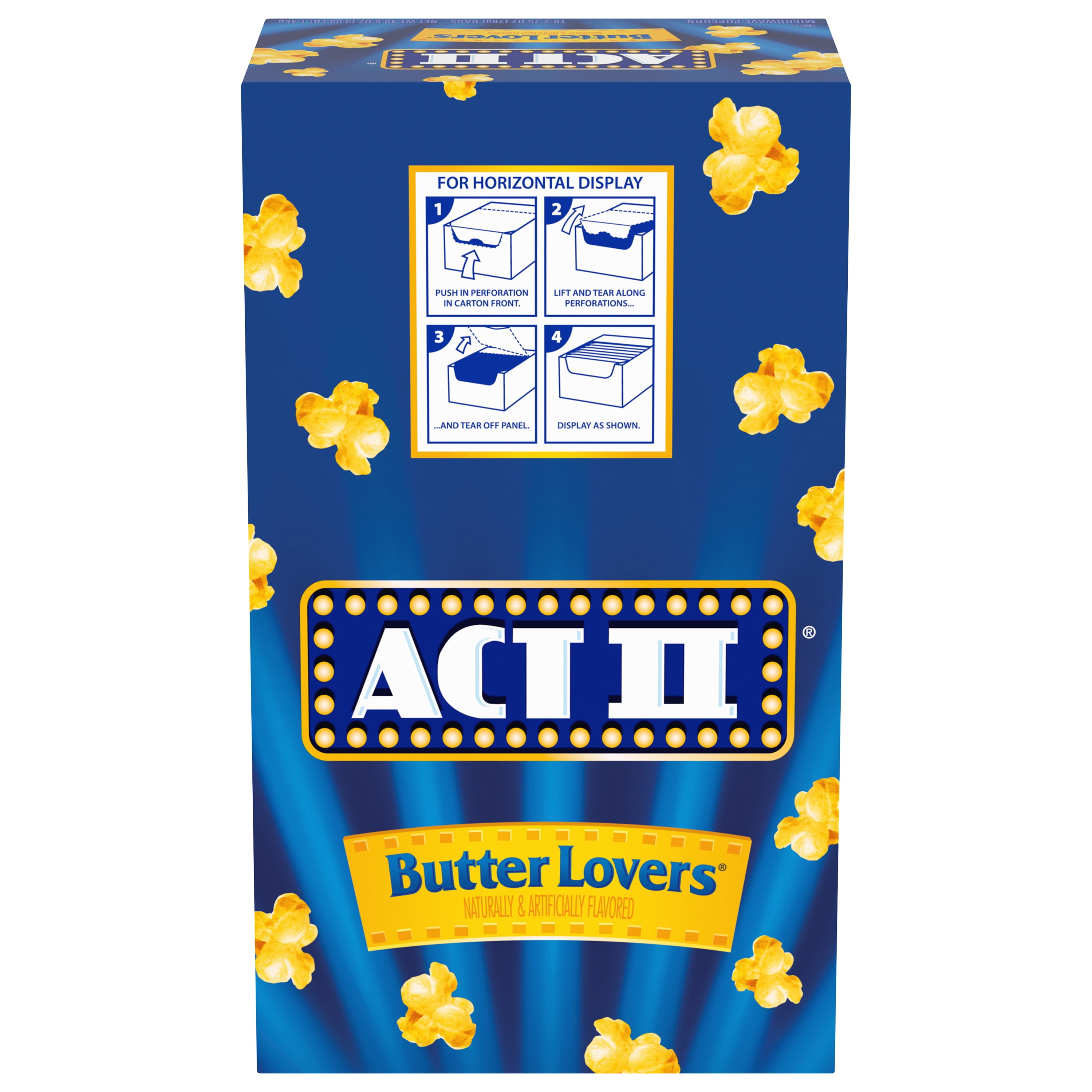 ConAgra Foods Act II Microwave Popcorn, 18 ea - Walmart.com