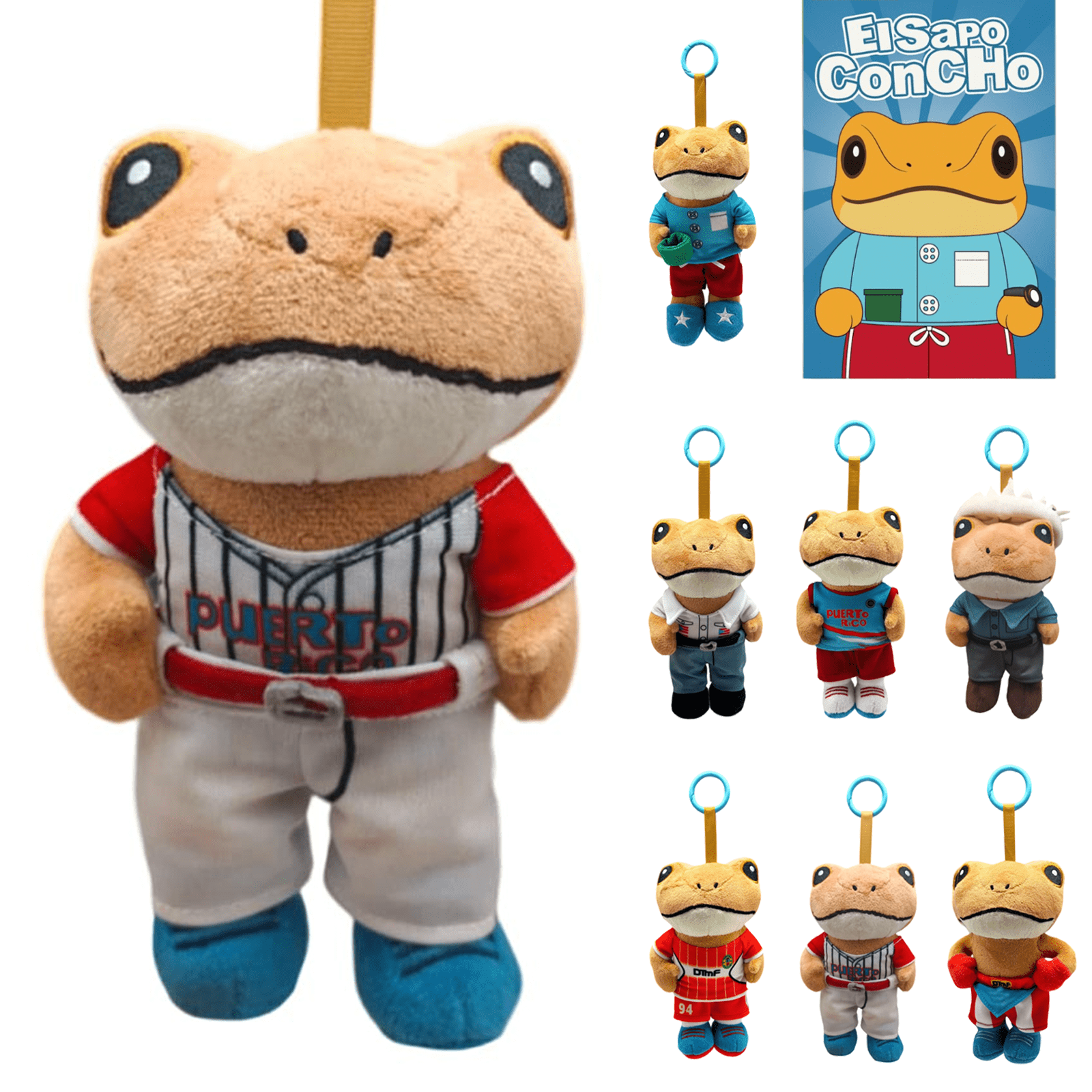 ConCho - Limited Edition El Sapo Concho Plush Keychain - Boxeador ...
