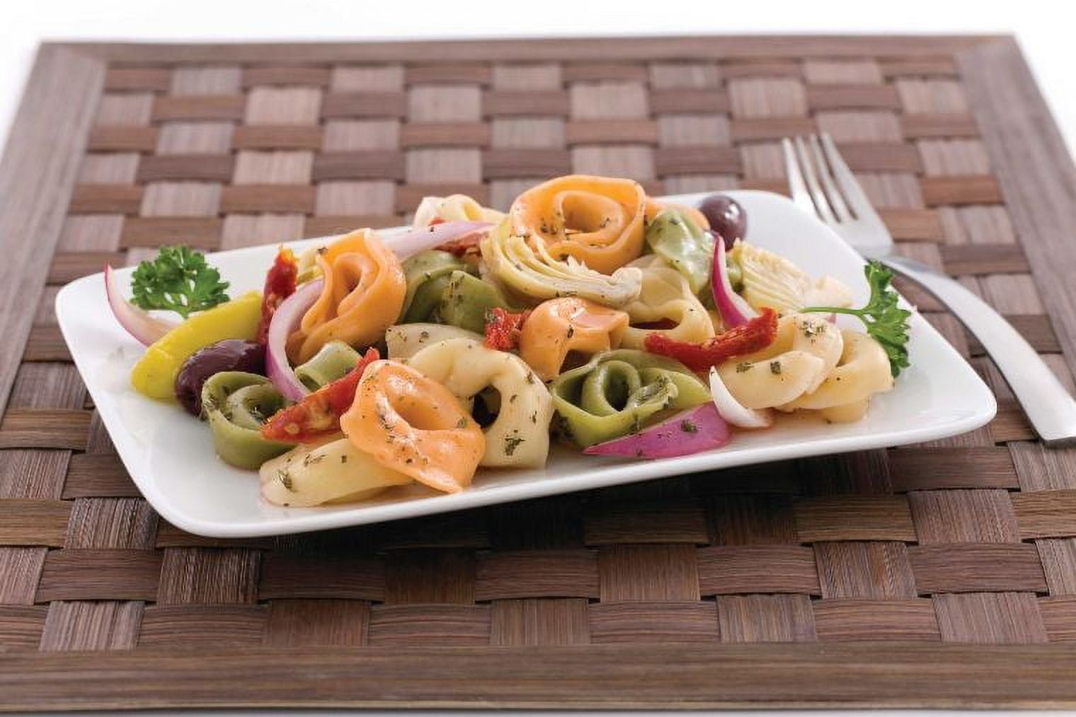 Conagra Angela Mia Tricolor Cheese Tortellini Pasta, 5 Pound - 2 per ...