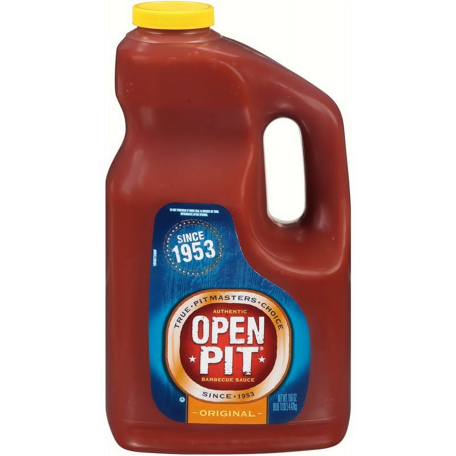 Conagra Open Pit Blue Label Original Barbecue Sauce, 156 oz. (Pack of 4 ...