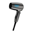 Conair 1875 Watt Compact Dual Voltage Travel Hair Dryer with Folding ...