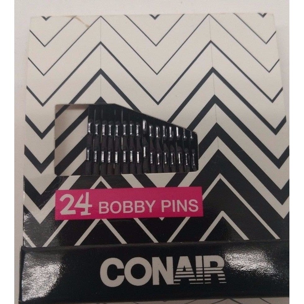 Conair 24 Count Bobby Pins w/ Matchbox - Various Colors and Designs ...