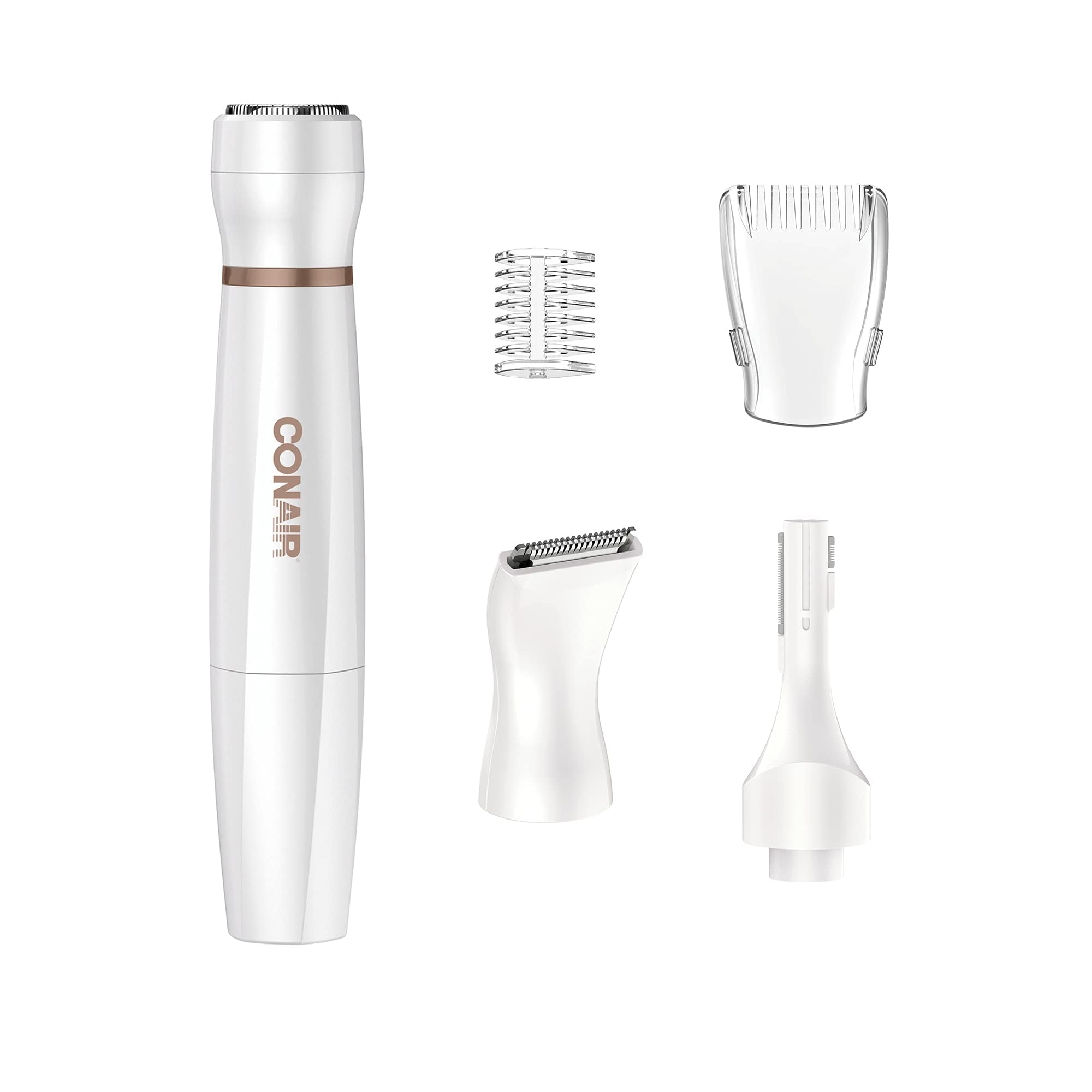 Conair All-In-1 Facial Hair Removal Tool, Cordless Electric Trimmer for ...