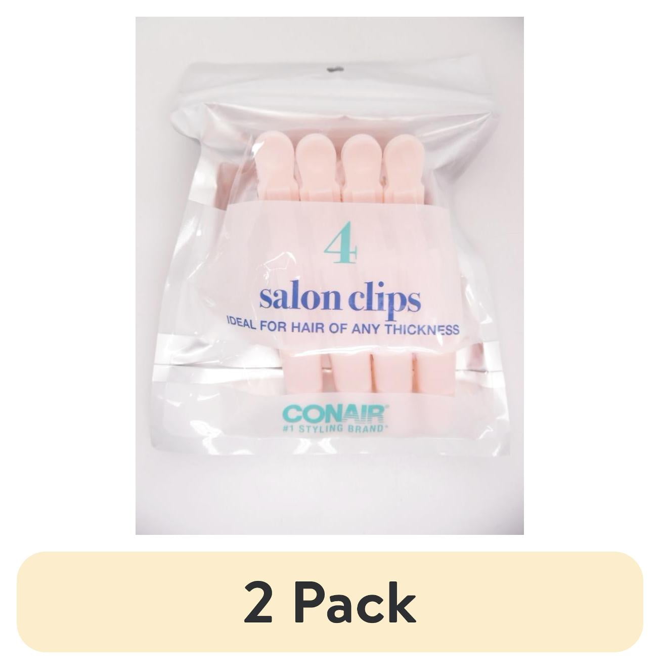 (2 pack) Conair Alligator Salon Clips for All Hair Types - 4pk ...