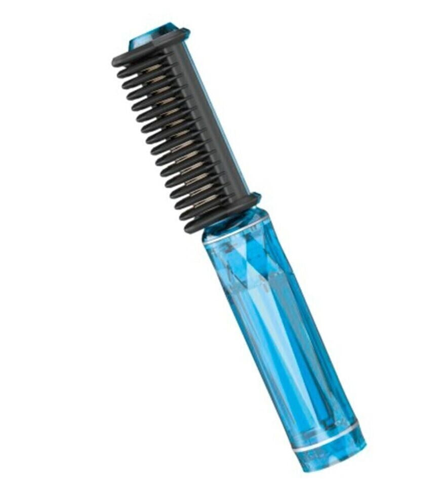 Conair Baby Blue Mini Cordless Straightening Comb with USB Cord And ...