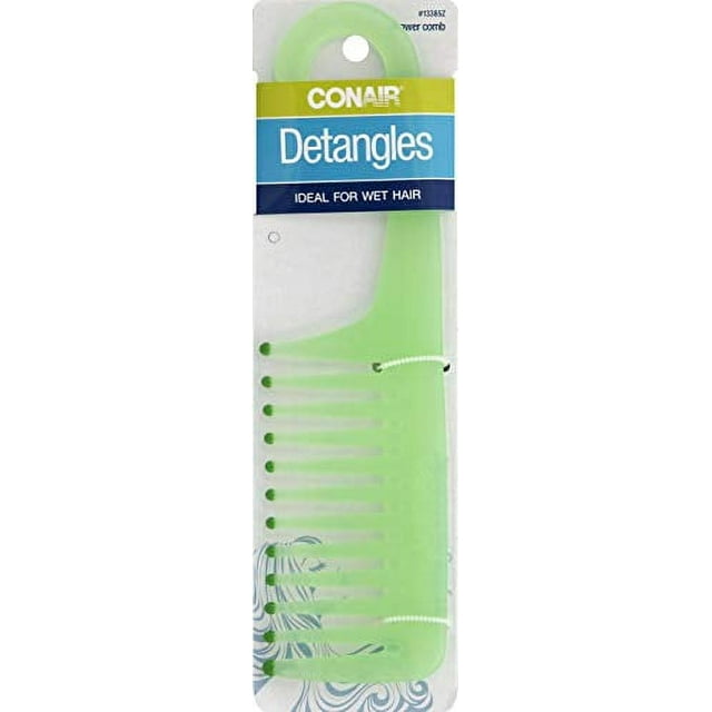 Conair Comb Shower Size, 1 Count Colors May Vary, 3 Pack - Walmart.com