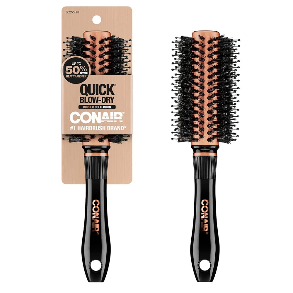 Conair Copper Collection Round Hair Dryer Brush - Blow Out Styler for ...