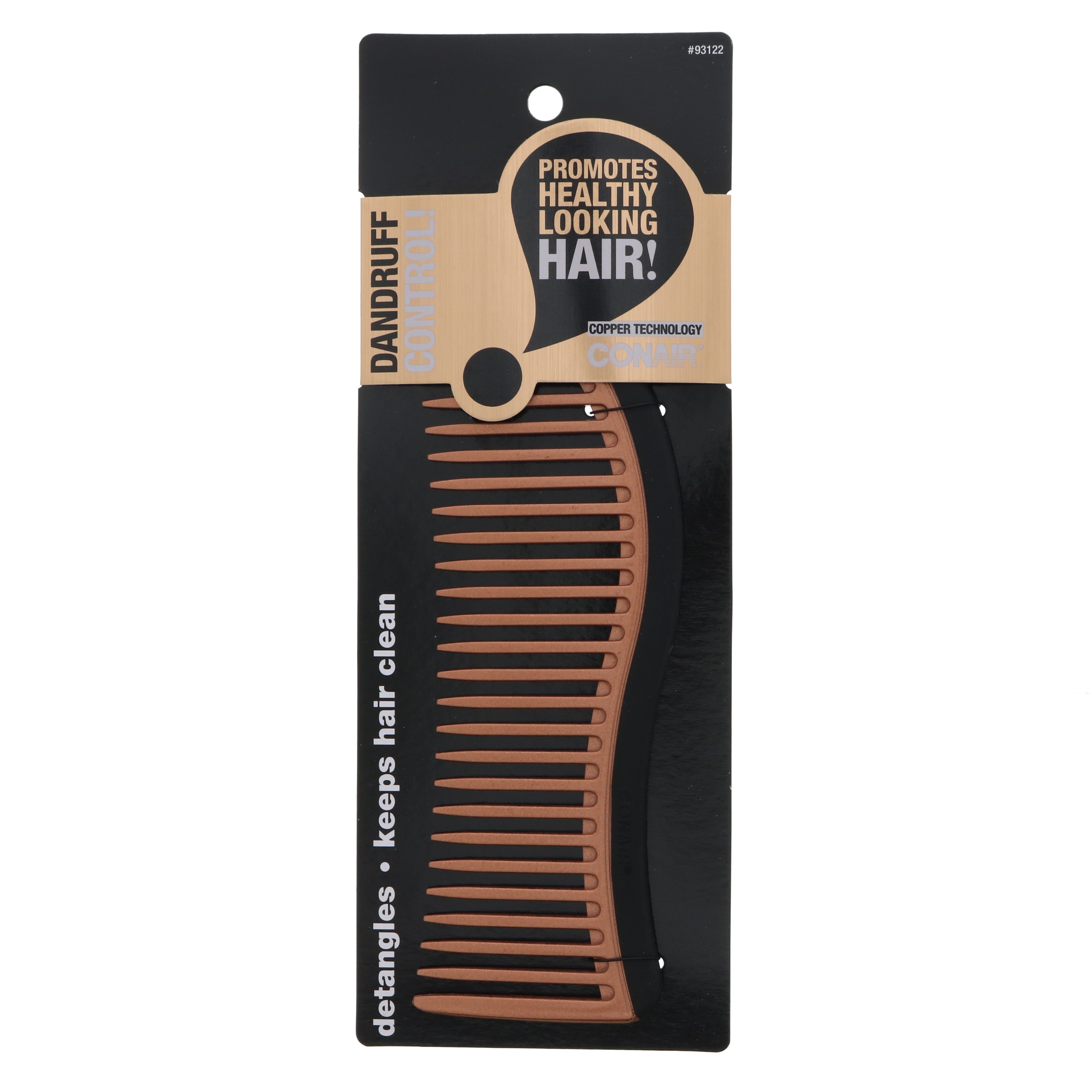 Conair Copper Detangle Comb, each (Package May Vary) - Walmart.com