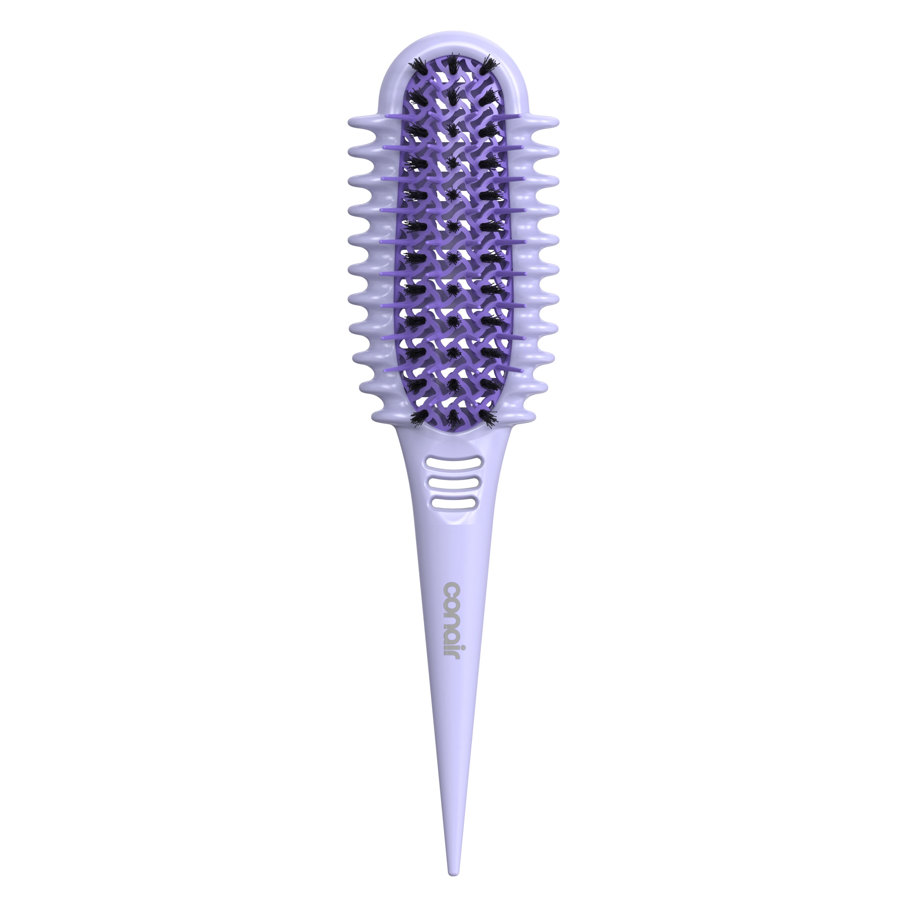 Conair Curl Define Pro Detangler Hair Brush, Purple, Frizz-free ...