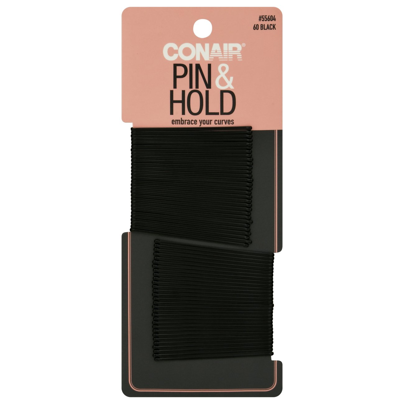 Conair Curved Black Bobby Pins - 60 CT (Packaging May Vary) - Walmart.com
