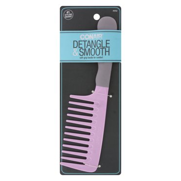 Conair The Curl Collective Assorted Combs, Black, 3 Count - Walmart.com