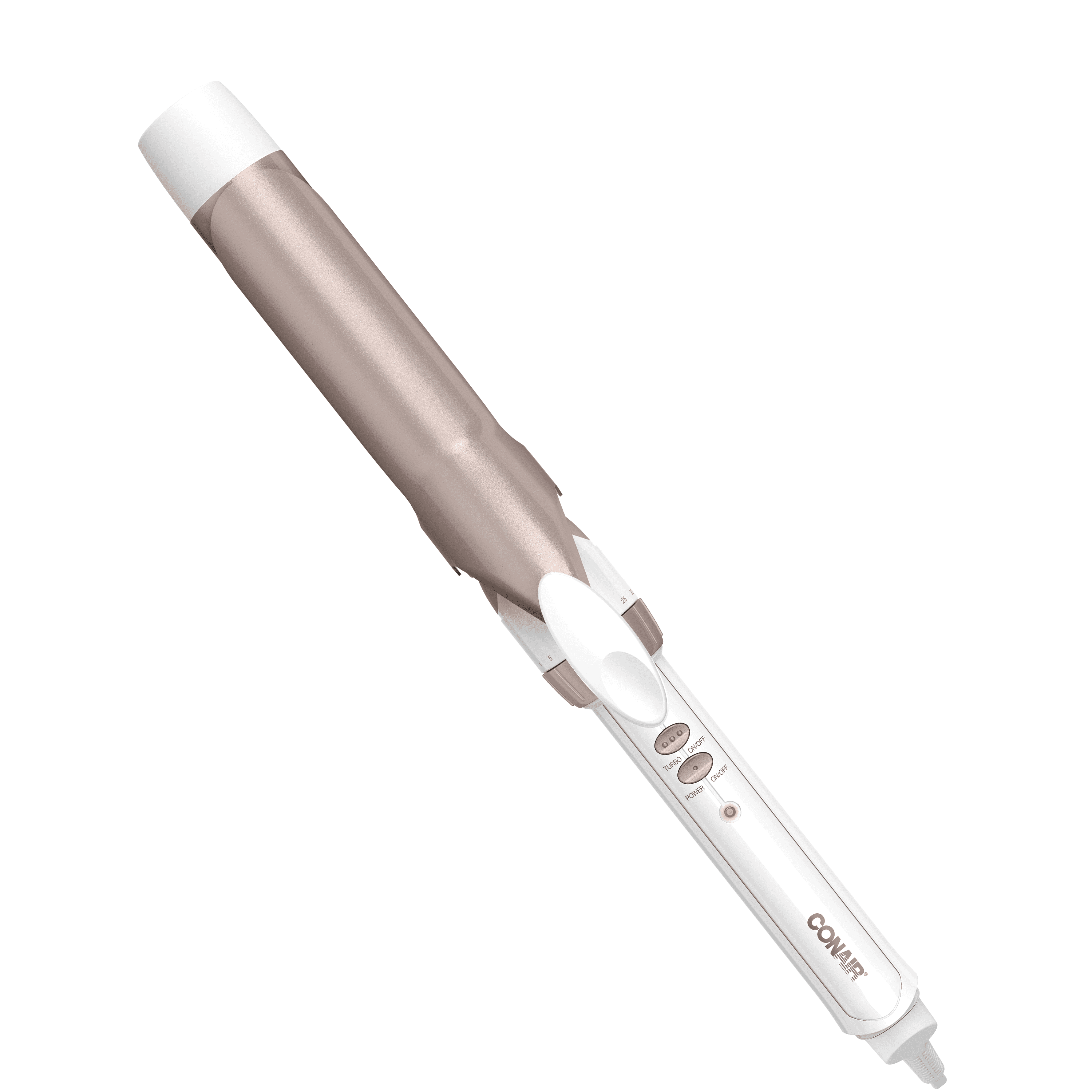 Conair Double Ceramic 1-1/4" Curling Iron, Creates Loose Curls, For ...