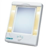Conair Double-Sided Magnifying Makeup Mirror with 4 Light Settings ...