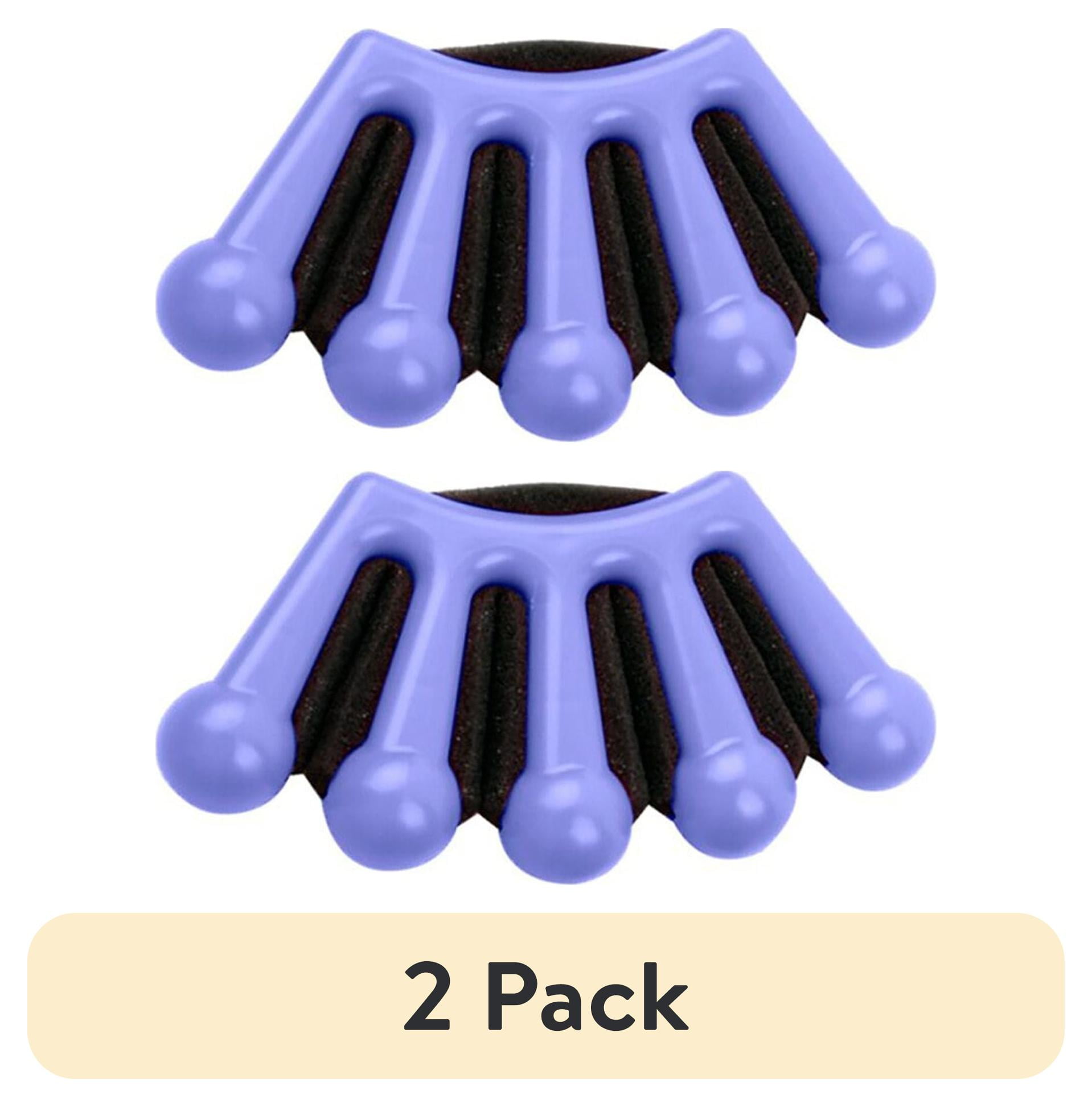 (2 pack) Conair French Braid Tool Kit with 25 Bonus Polybands, Purple ...