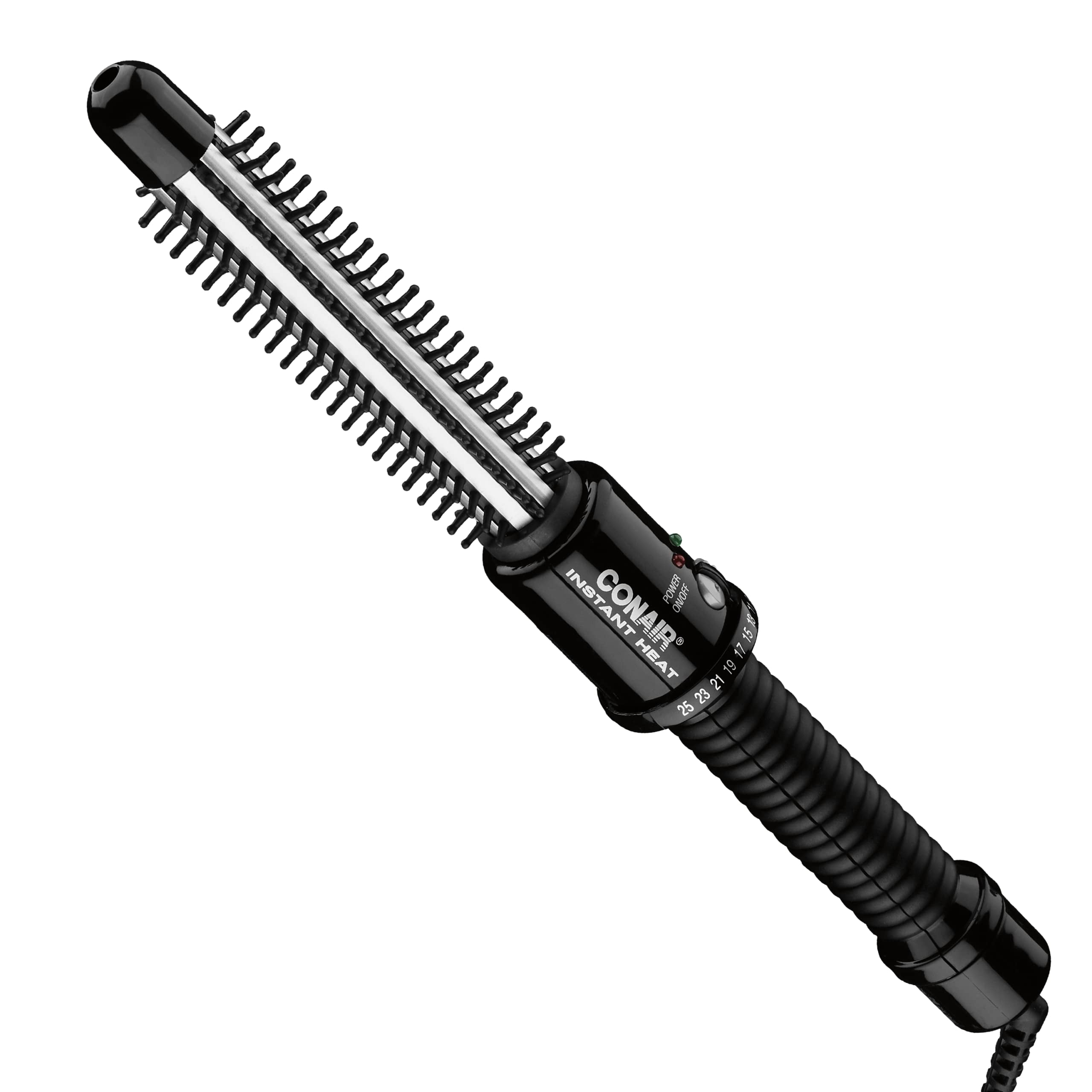 Conair Instant Heat Curling Iron Brush, 3/4-Inch Barrel - For Use On ...