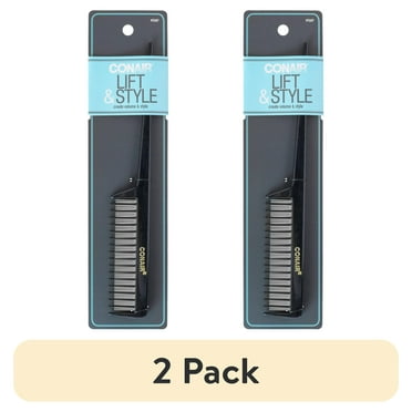 Conair Hair Styling Essentials: Section & Style Comb, 6 Pieces Pack ...