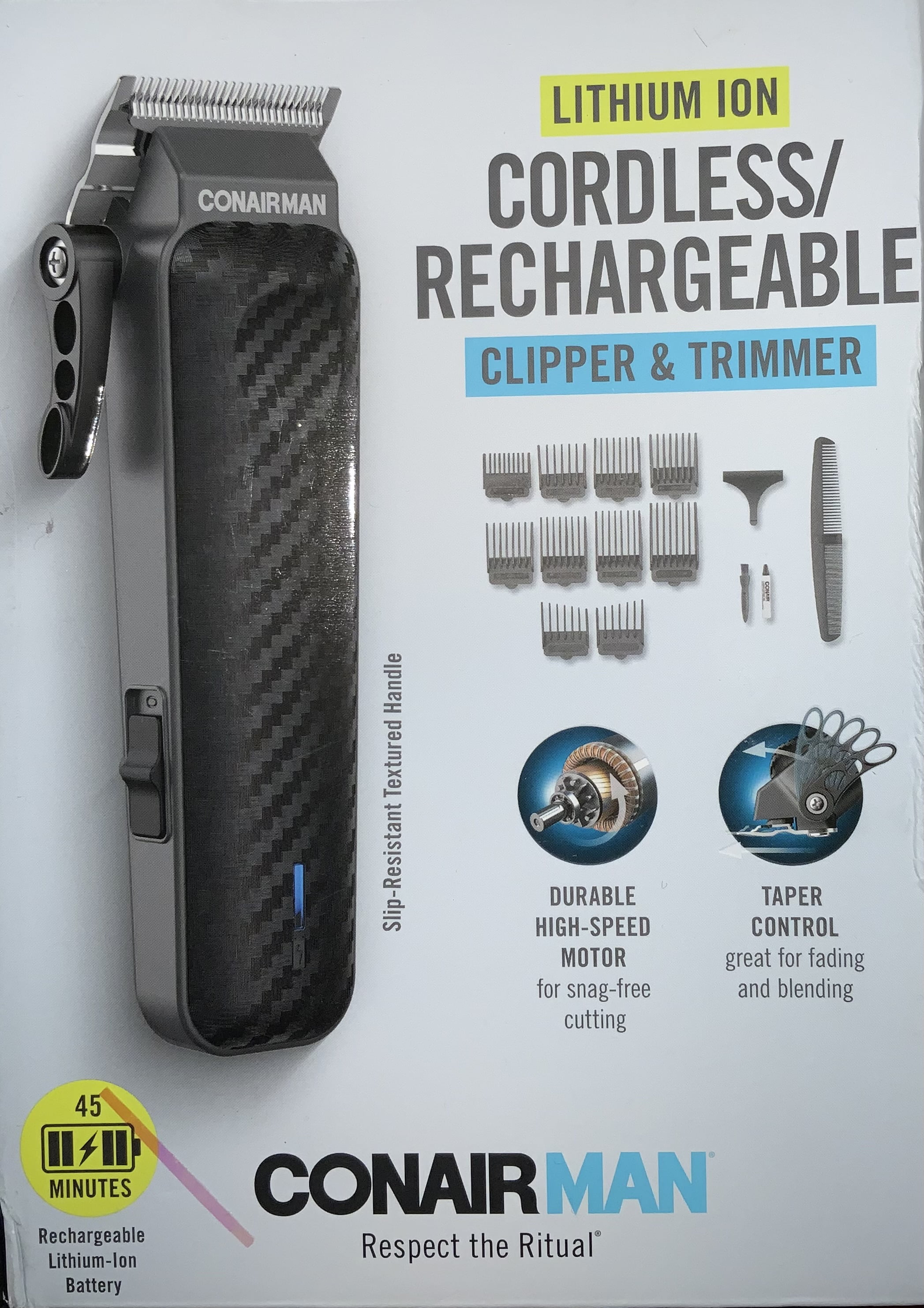 Conair Man Cordless/ rechargeable clippers and trimmers - Walmart.com