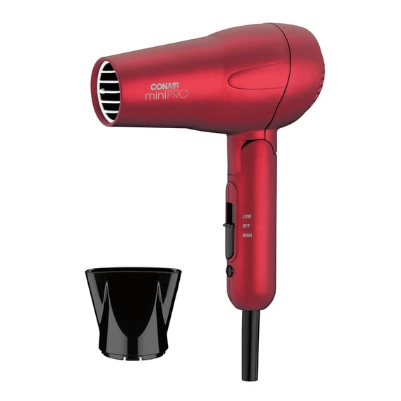 Conair MiniPro Professional High Heat Blow Dryer, Tourmaline Ceramic ...