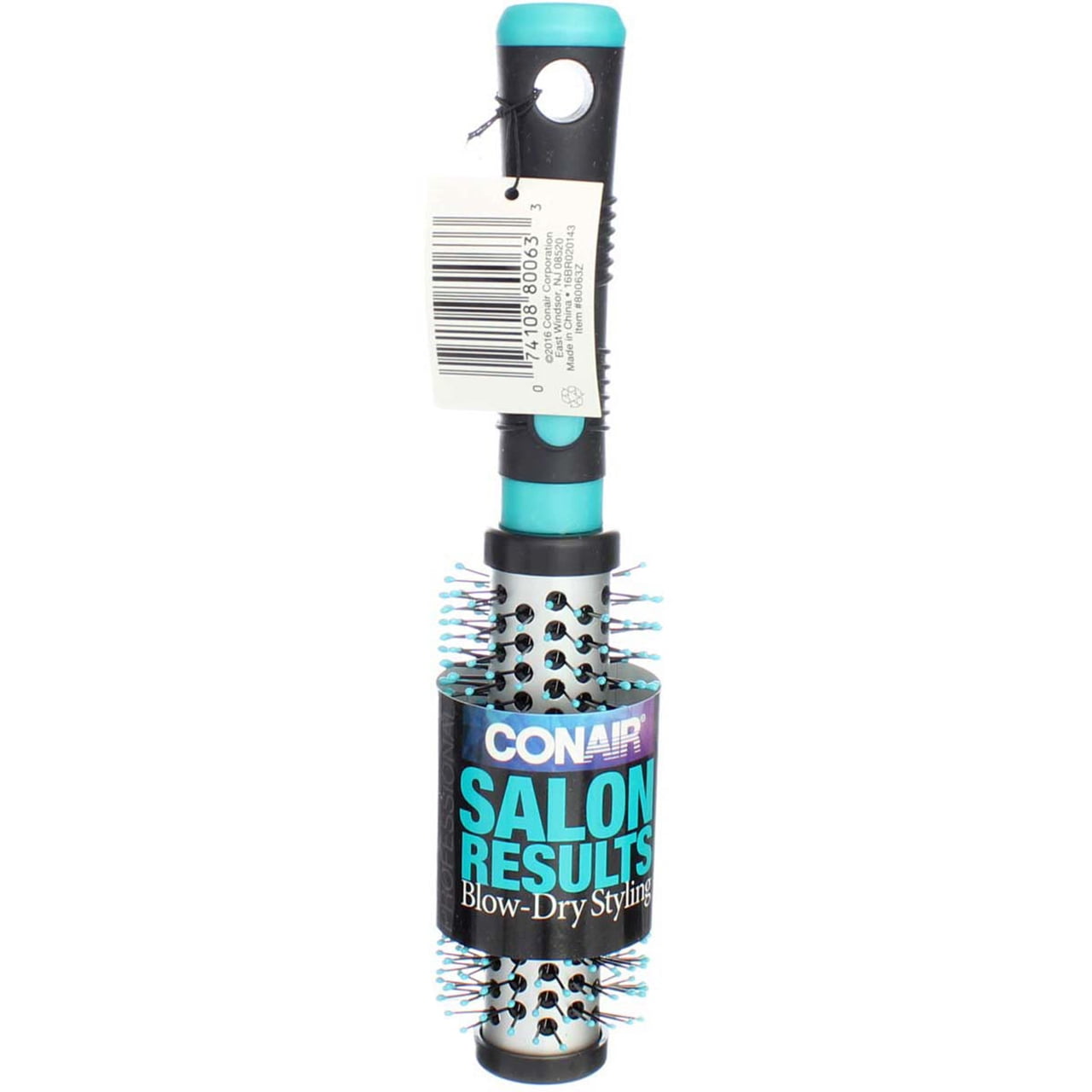 Conair Professional Hot Curling Small Round Hair Brush, Color May Vary ...