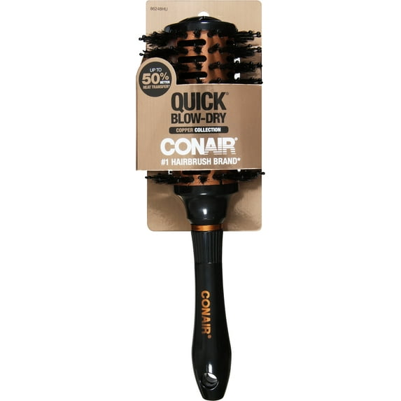 Conair Pro Porcupine Round Brush - Quick Dry, Style, Better Heat ...