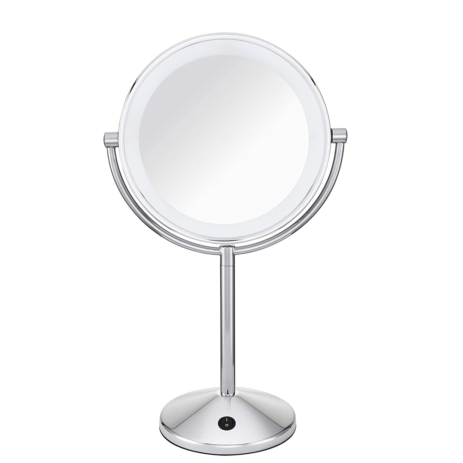 Conair LED Polished Mirror, Double-Sided Viewing, 6 in. viewing area ...