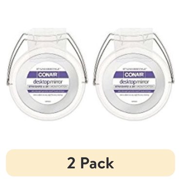 Conair Styling Essentials Compact Handheld Mirror with 5x Magnification ...