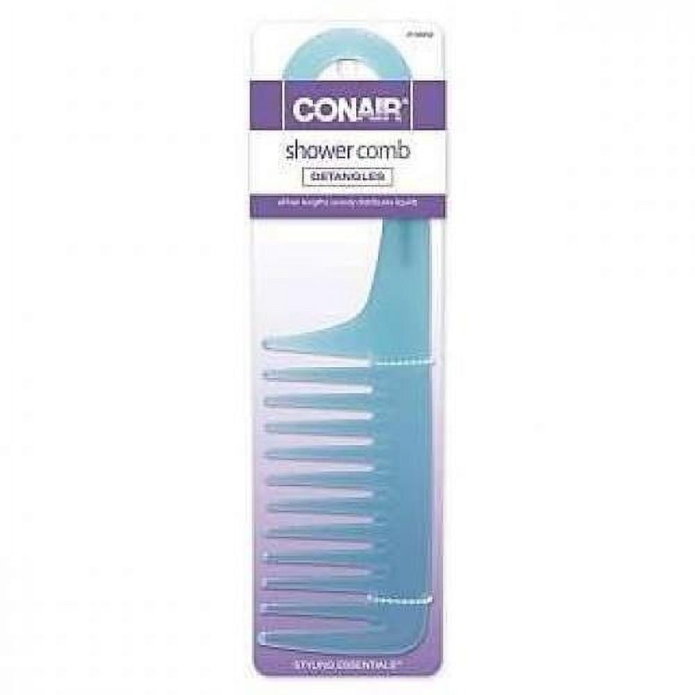 Conair Hair Styling Essentials Shower Comb, 13385 ICY PASTEL - Walmart.com