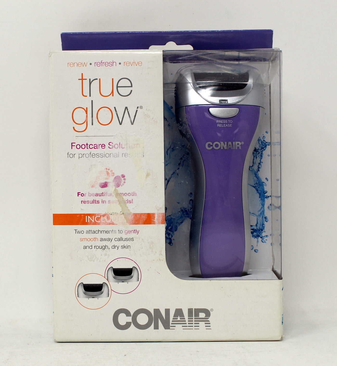 Conair TRUE GLOW RECHARGEABLE CALLUS SOFTENER - Walmart.com