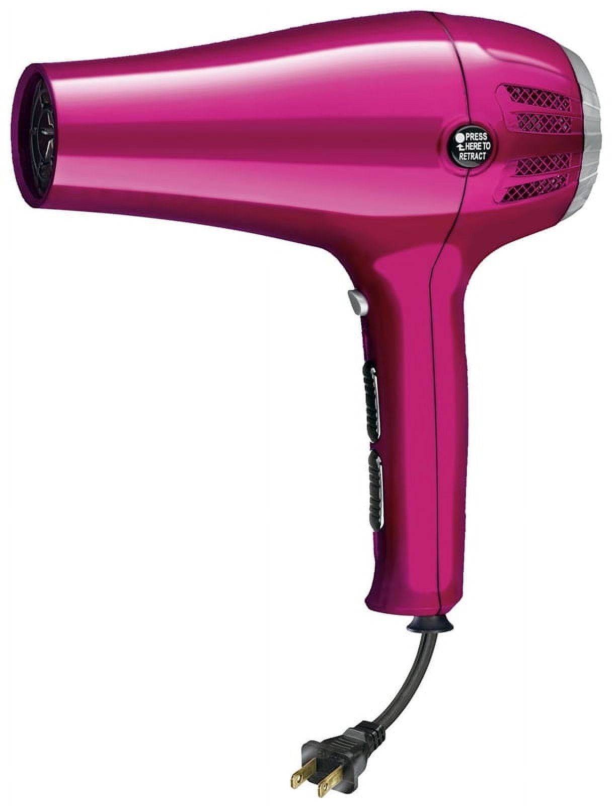 Conair Travelsmart Hair Dryer 1875 W Retractable Line Cord Ionic ...