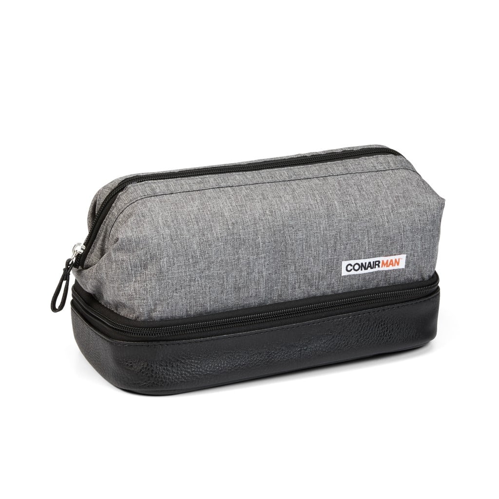 ConairMan Grey Frame Toiletry Bag - Walmart.com